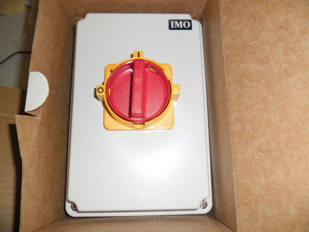 IMO IS10 ISOLATOR ENCLOSED IP65 4POLE 80A Mixed load New – IT Regeneration