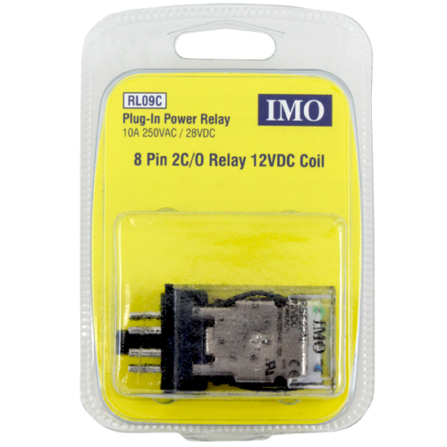 IMO Relay 8 Pin 12V DC Relay, 2 Pole - RL09C – IT Regeneration