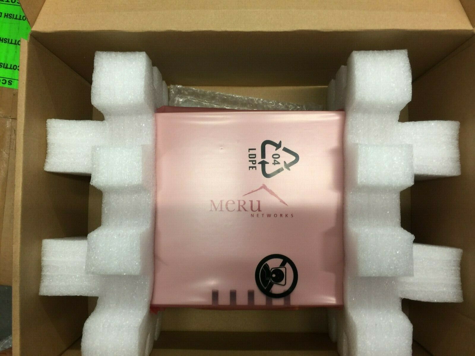 NEW AND BOXED Meru AP320 Access Points with 6 Antennas & Wall Mounting ...