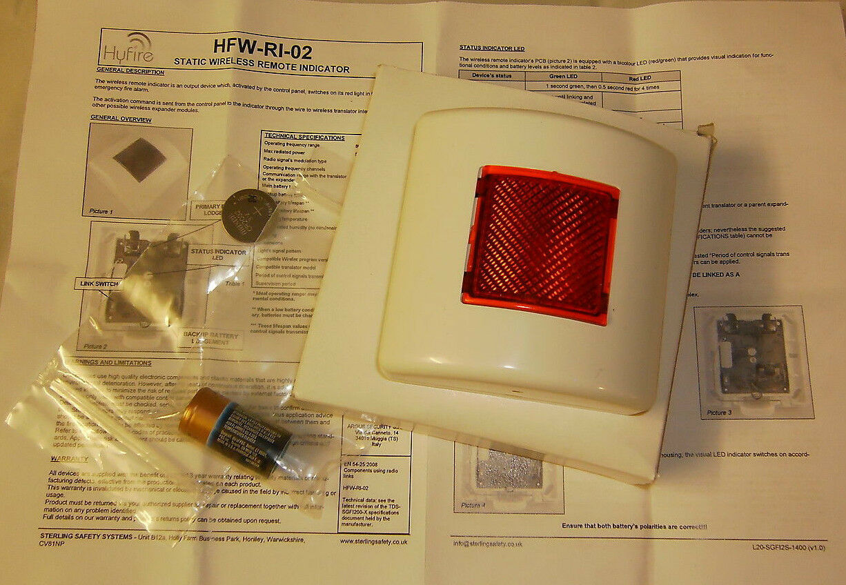 Hyfire HFW-RI-02 Static Wireless Remote Indicator – IT Regeneration